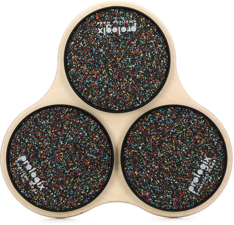 Prologix Percussion Vortex Tri-Pad Practice Pad | Sweetwater