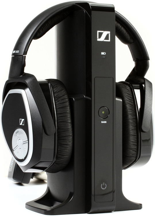 Sennheiser RS 165 RF Wireless Headphone System, Over Ear, Closed-back ...