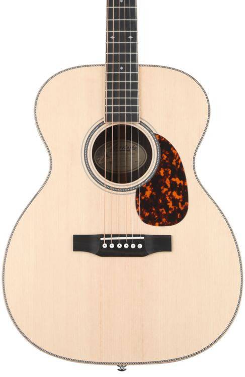 Larrivee OM-40R Acoustic Guitar - Natural Satin | Sweetwater