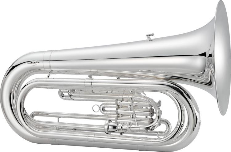 Jupiter JTU1030MS Intermediate Convertible Left Shoulder Marching Tuba ...