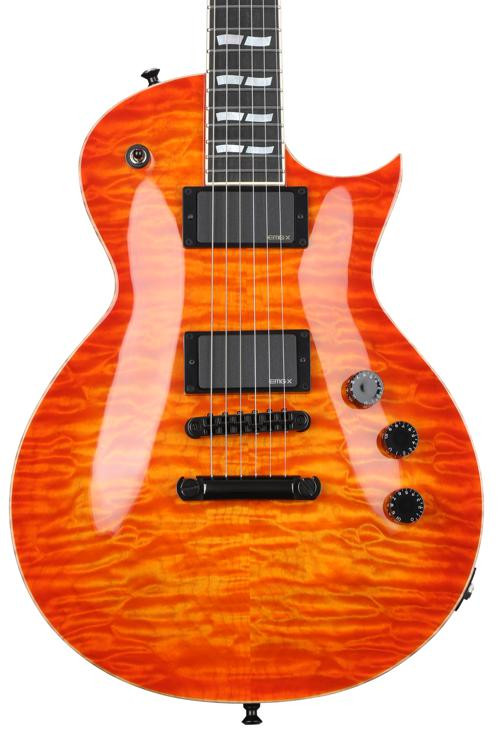 ESP USA Eclipse Quilted Maple - Copper Sunburst | Sweetwater