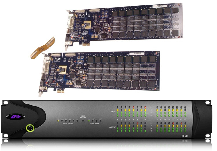 Avid Pro Tools|HD2 Accel PCIe - Core + HD I/O 16x16 Analog | Sweetwater