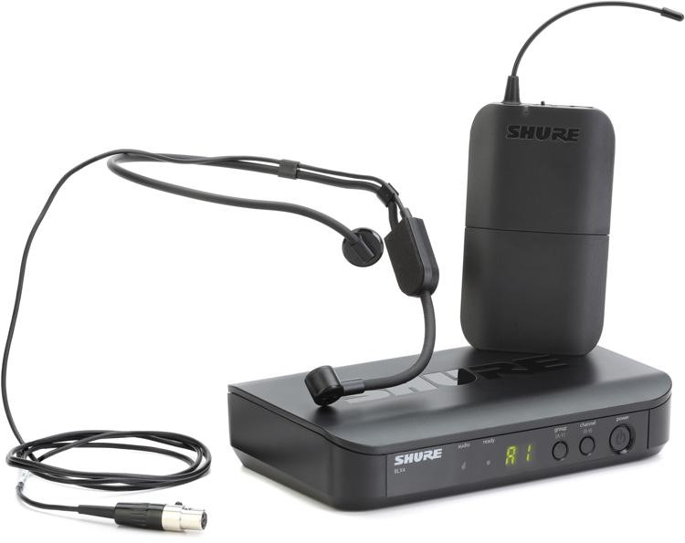 Shure BLX14/PGA31 Wireless Headworn Microphone System - J11 Band ...