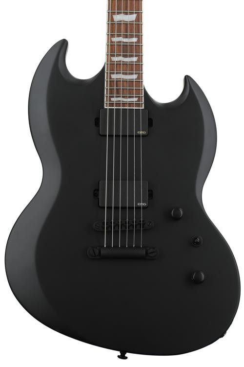 ESP LTD Viper-400 Baritone - Black Satin | Sweetwater