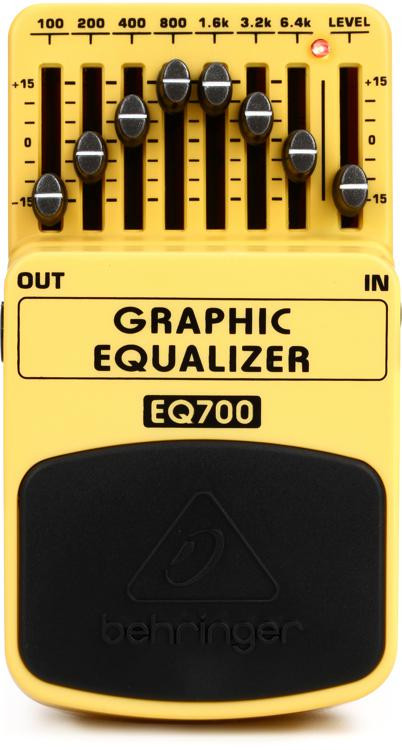 Behringer EQ700 Graphic Equalizer Pedal | Sweetwater