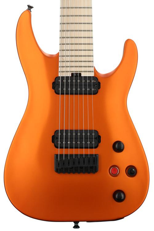 Jackson Pro Series Dinky DKA8 - Satin Orange Blaze | Sweetwater