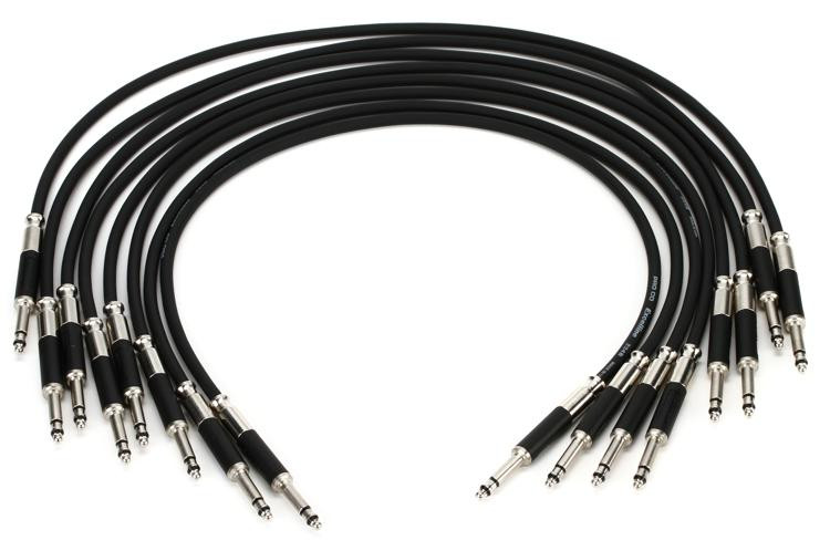 Pro Co TT8PK-1.5 Excellines TT Cable 8-pack - 1.5 foot | Sweetwater