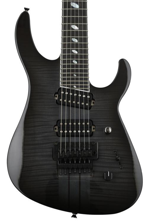 Caparison Guitars TAT Special 7 FM - Trans Black Burst with Stained ...