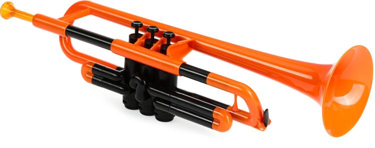 pInstruments pTrumpet 2.0 Trumpet - Orange | Sweetwater