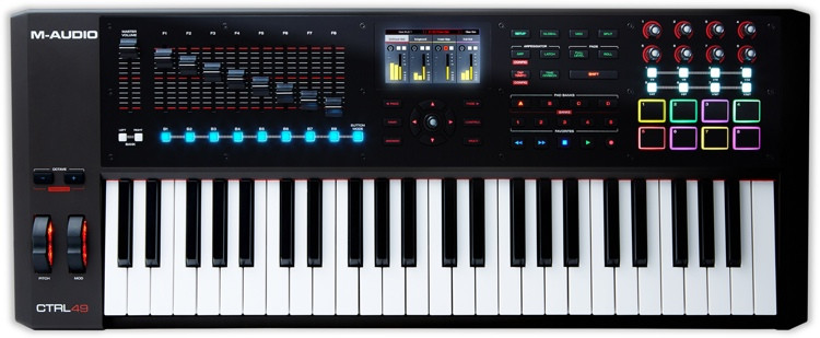 M-Audio CTRL49 Keyboard Controller with VIP | Sweetwater