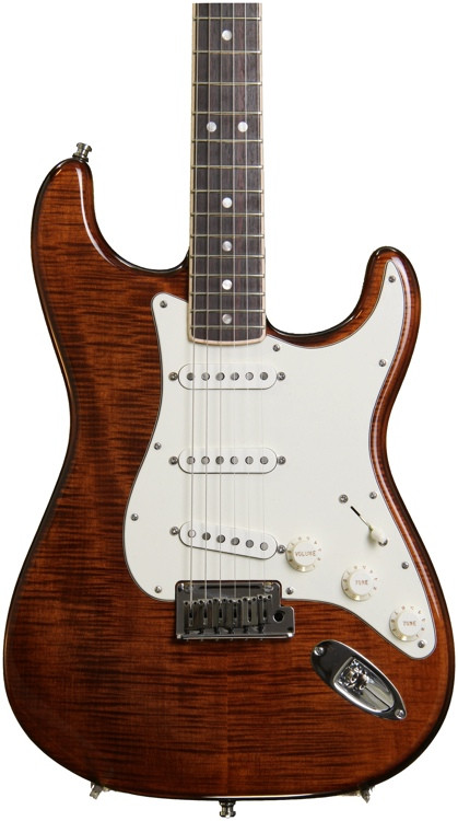 Fender Dealer Event Select Stratocaster - Dark Brown | Sweetwater
