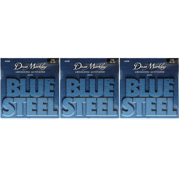 Dean Markley 2558 Blue Steel Electric Guitar Strings - .010-.052 Light ...
