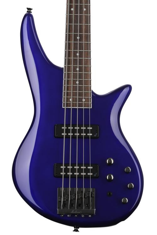 Jackson JS Series Spectra JS3 V Electric Bass - Indigo Blue | Sweetwater