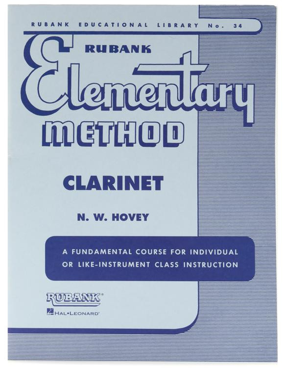 Hal Leonard Rubank Elementary Method for Band - Clarinet - Volume 1 ...