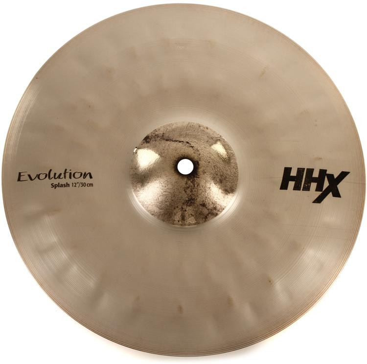 Sabian 12 inch HHX Evolution Splash Cymbal - Brilliant Finish | Sweetwater Sabian 12 inch HHX Evolution Splash Cymbal - Brilliant Finish | Sweetwater