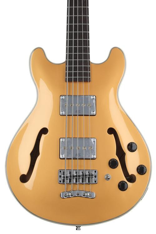 Warwick RockBass Star Bass 5-string Hollowbody Electric Bass - Metallic ...