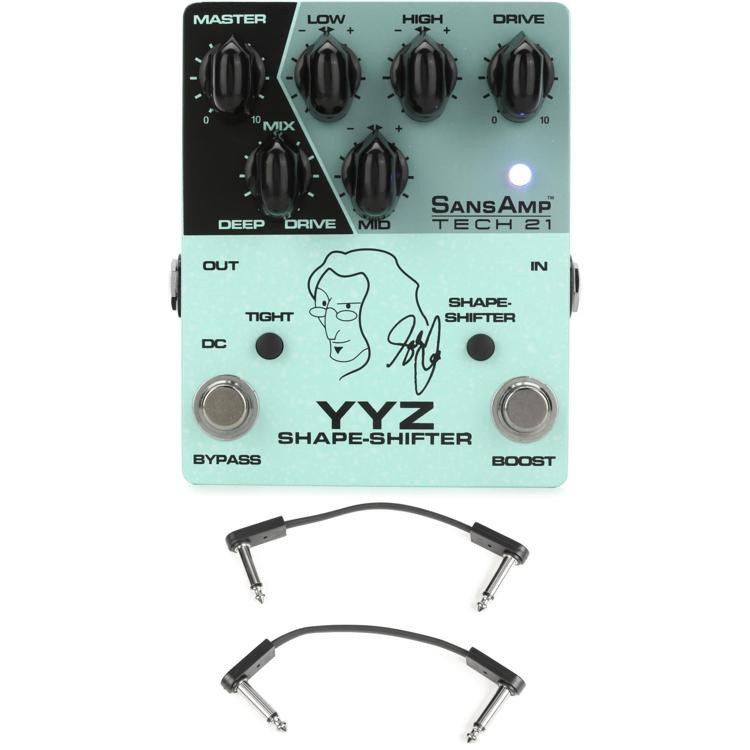 Tech 21 YYZ Geddy Lee Shape-shifter Signature SansAmp Pedal with 3 ...