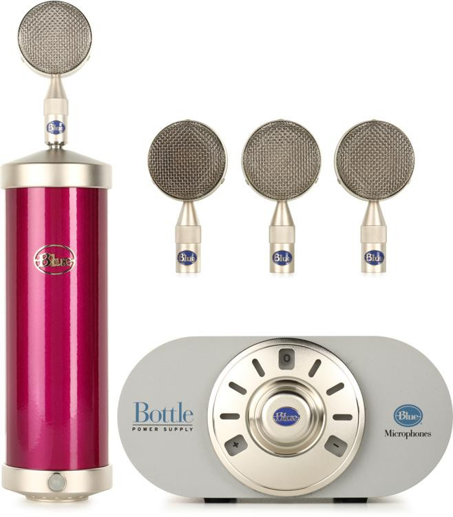 Blue Microphones Bottle Mic Locker - Raspberry Beret | Sweetwater