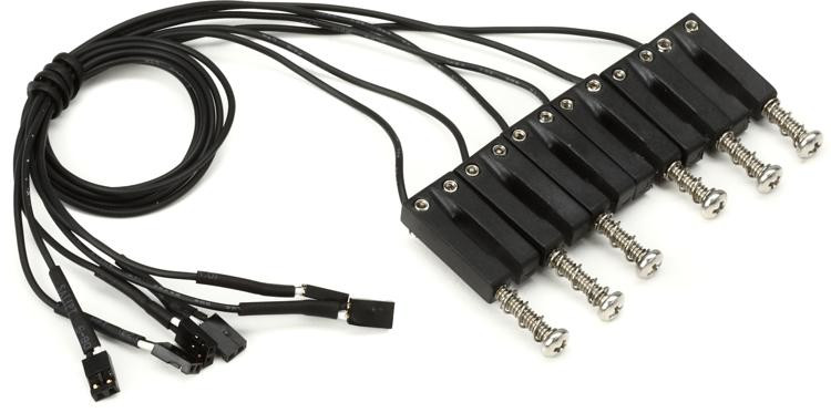 Graph Tech PN-8002-00 Ghost Loaded 6-piece Saddle Set for Tele Elite ...