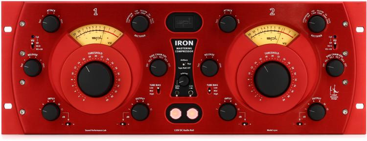 SPL IRON Mastering Compressor - Red | Sweetwater