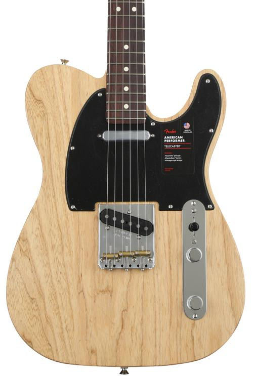 Fender American Performer Sandblasted Telecaster - Natural - Sweetwater ...