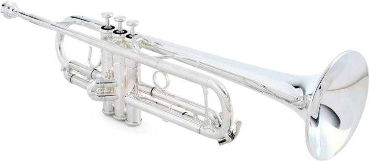 Jupiter JTR1100S Intermediate Bb 3-valve Trumpet - Silver-plated ...