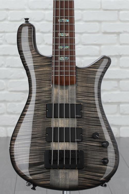 Spector USA NS-5XL Bass Guitar - Super Faded Black Gloss | Sweetwater