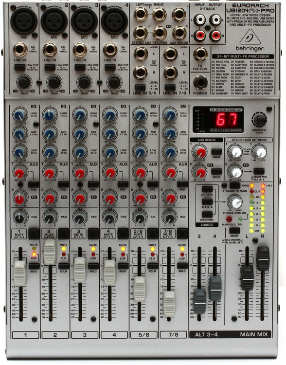 Behringer Eurorack UB1204FX-PRO | Sweetwater