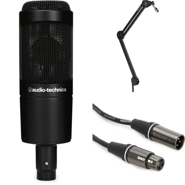 Audio-Technica AT2035 Large-diaphragm Condenser Microphone and ...