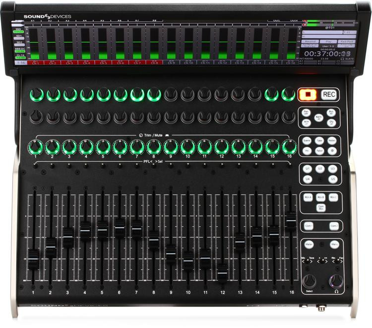 Sound Devices CL-16 Linear Fader Control Surface | Sweetwater