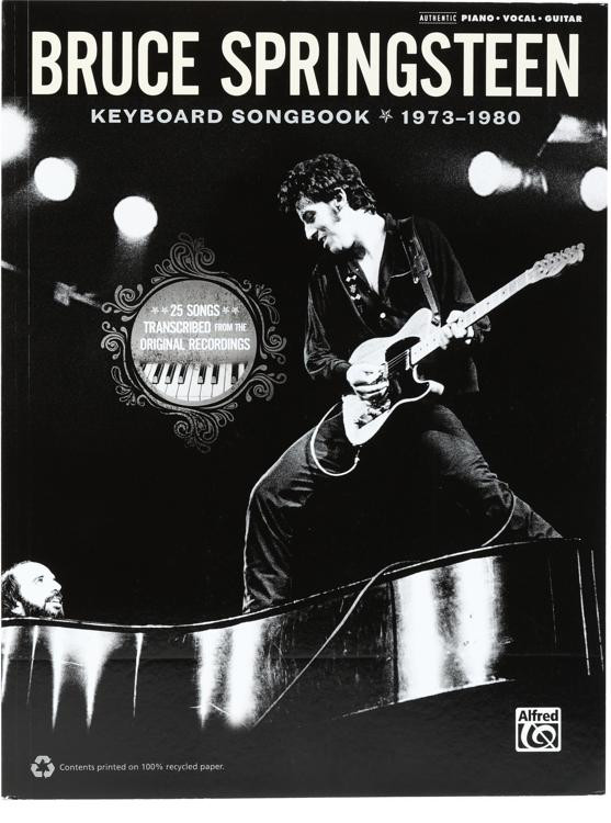Alfred Bruce Springsteen: Keyboard Songbook 1973-1980 | Sweetwater