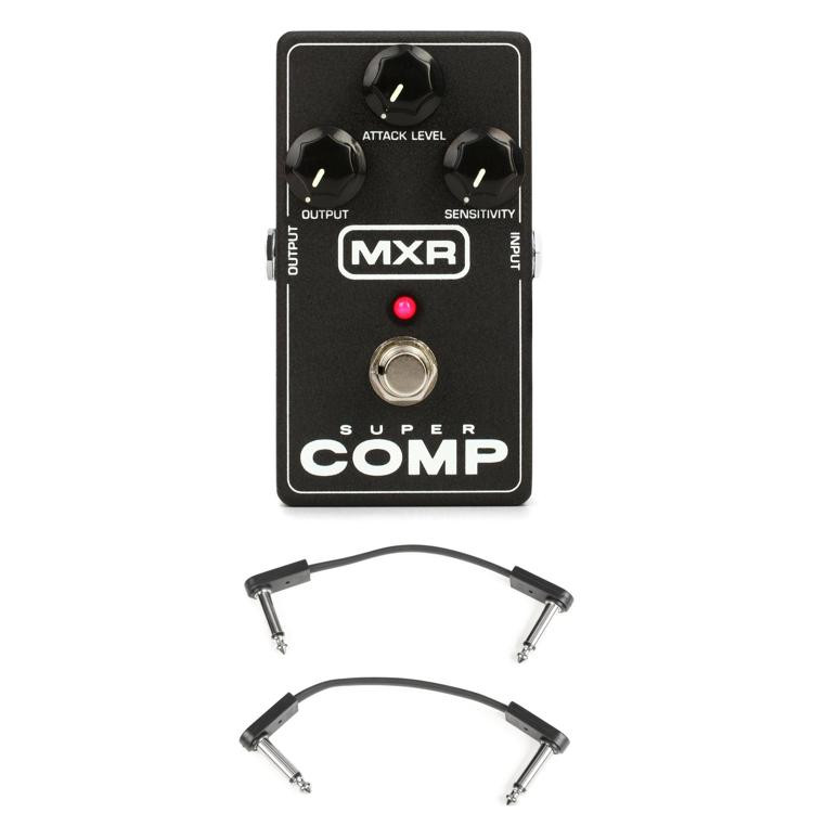 MXR M132 Supercomp Compressor Pedal with 3 Patch Cables | Sweetwater