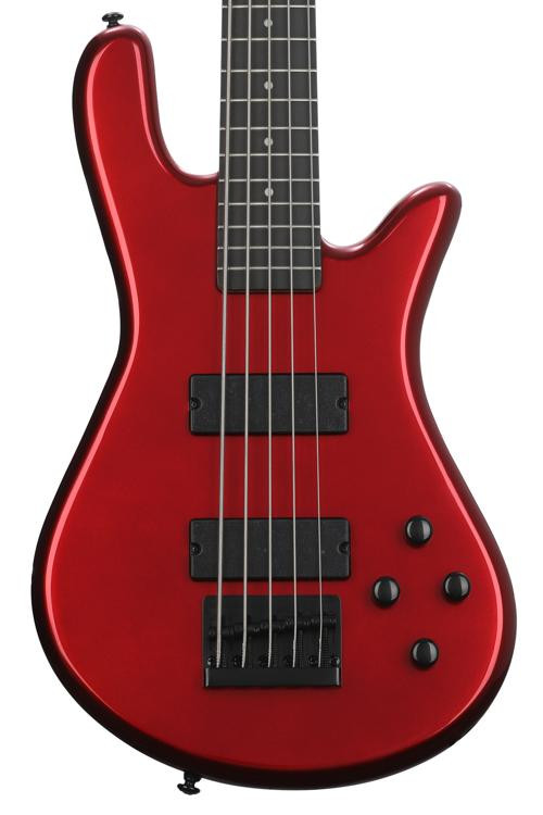Spector Performer 5 Bass Guitar - Metallic Red | Sweetwater