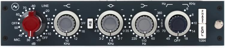 Neve 1084 Classic 80-series Microphone Preamp & EQ (horizontal ...