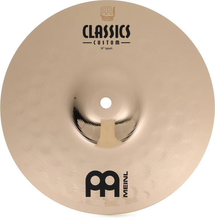 Meinl Cymbals 10 inch Classics Custom Splash Cymbal | Sweetwater