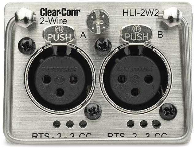 Clear-Com HelixNet HLI-2W2 2-wire Interface Module | Sweetwater