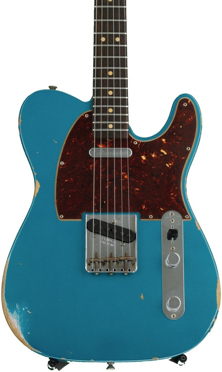 Fender Custom Shop '63 Relic Telecaster - Ocean Turquoise | Sweetwater