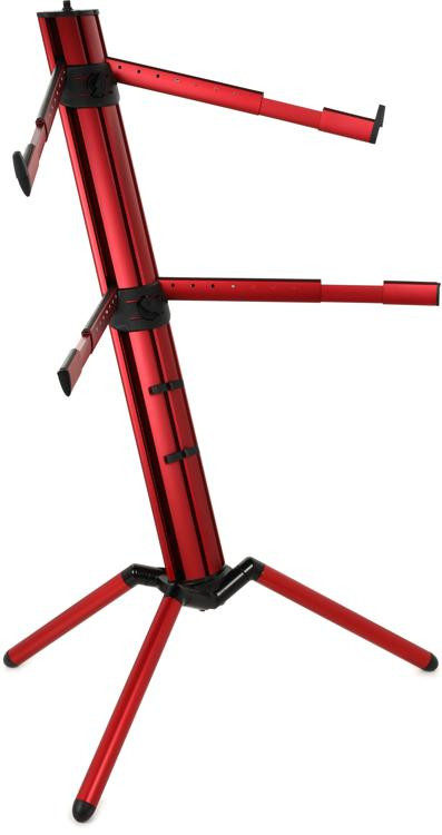 K&M 18860 Spider Pro Keyboard Stand - Red Reviews | Sweetwater