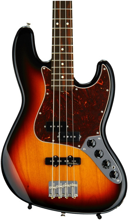 Fender Reggie Hamilton Standard Jazz Bass - 3-Color Sunburst | Sweetwater