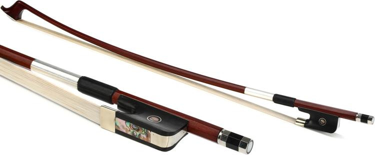 Howard Core 1085DB-F Octagonal Brazilwood Double Bass Bow - French, 1/2 ...