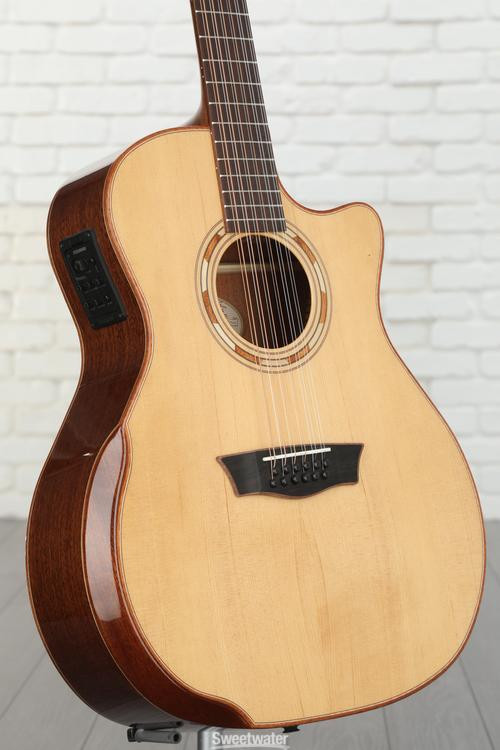 Washburn Comfort G15SCE-12 12-string Acoustic-electric Guitar - Natural ...
