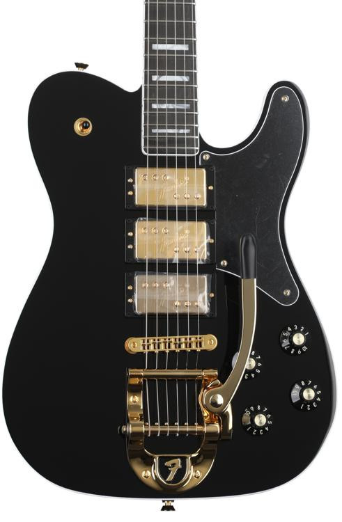 Fender Parallel Universe II Troublemaker Tele Custom Bigsby - Black ...