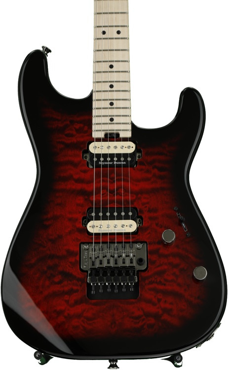 Charvel Pro-Mod San Dimas Style 1 HH Floyd Rose - Transparent Red Burst ...