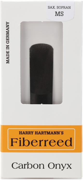 Fiberreed Carbon Onyx Soprano Saxophone Reed - Medium-Soft | Sweetwater