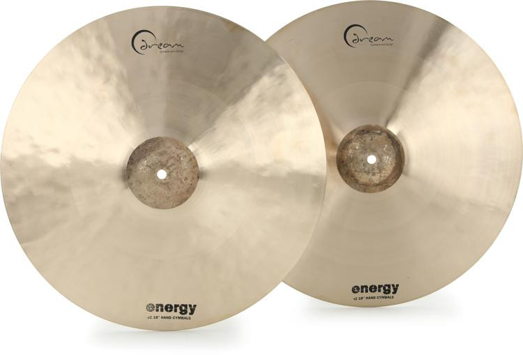 Dream A2E18 Energy Orchestral Hand Cymbals - 18-inch | Sweetwater