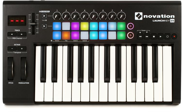 Novation Launchkey 25 25-key Keyboard Controller | Sweetwater