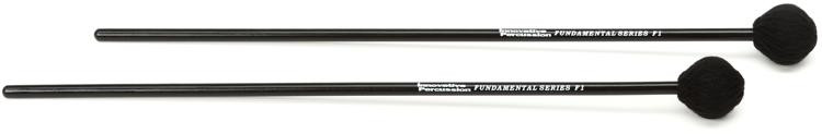 Innovative Percussion F1 Fundamental Soft Marimba Mallets - Black Yarn ...