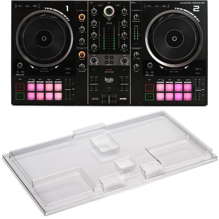 Hercules DJ DJControl Inpulse 500 2-channel DJ Controller with ...