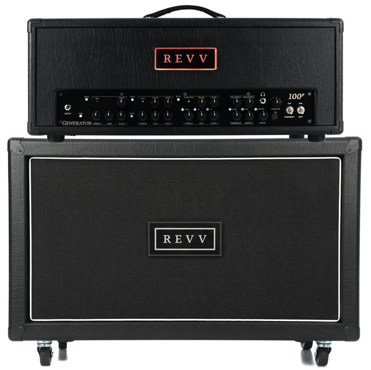 Revv Generator 100P MKIII 120-watt Tube Head with 2x12" Cabinet ...