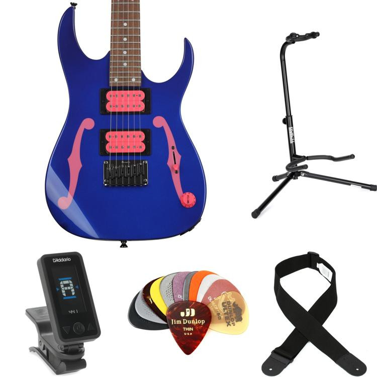 Ibanez Paul Gilbert Signature PGMM11 Electric Guitar Essentials Bundle ...